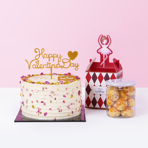 Pistachio Opera Cake | Valentine's Day Cake