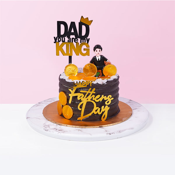 Dad You Are My King Cake | Father's Day Cake