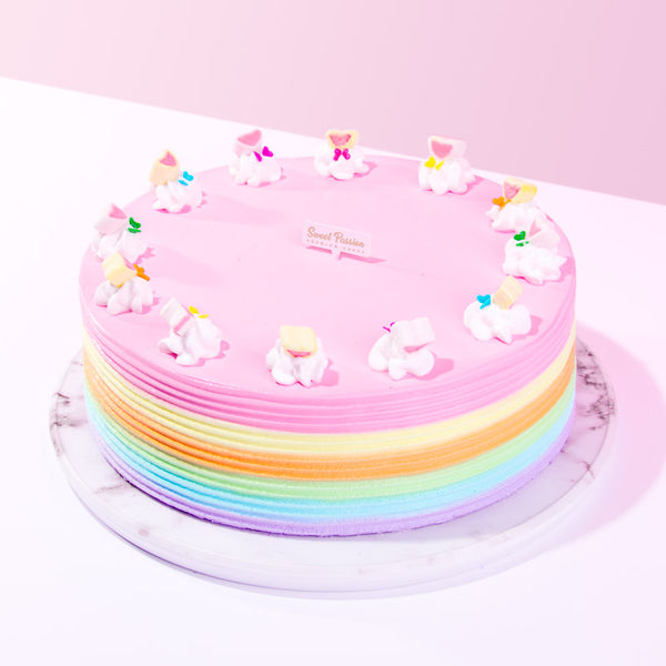 Over The Rainbow Birthday Cake | 6 Colours | KL, PJ