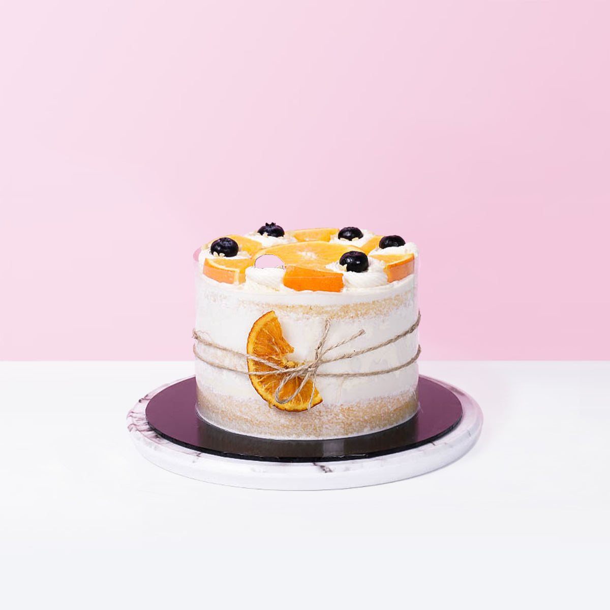 Valencia Orange Vegan Cake