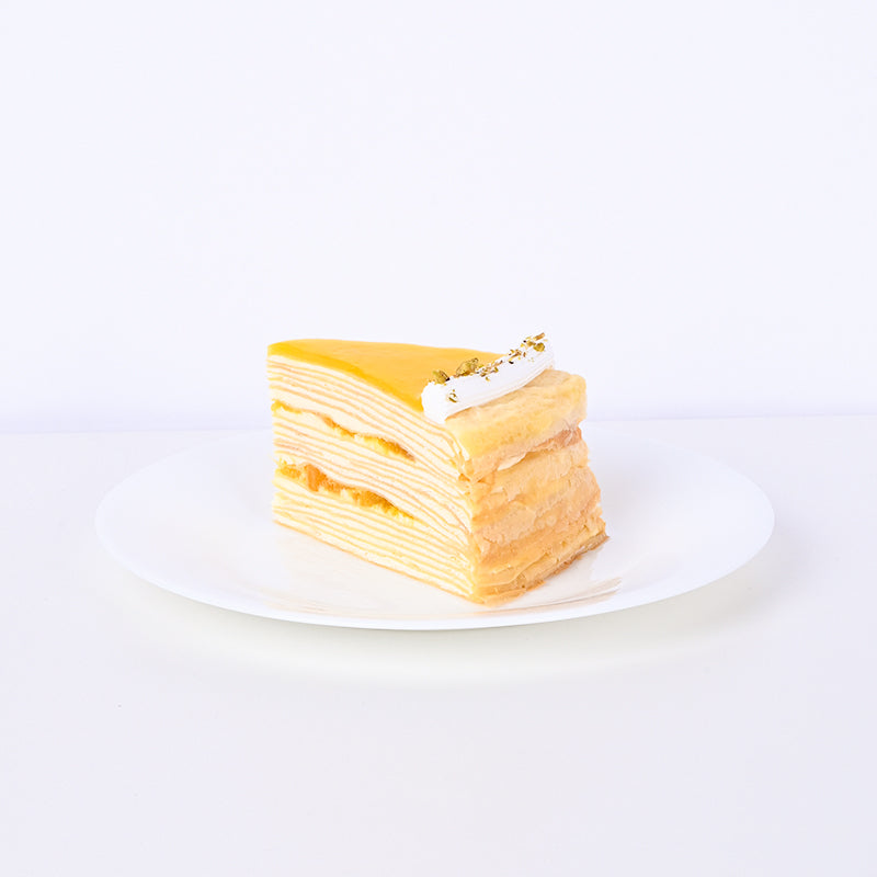 Summer Mango Mille Crepe Cake